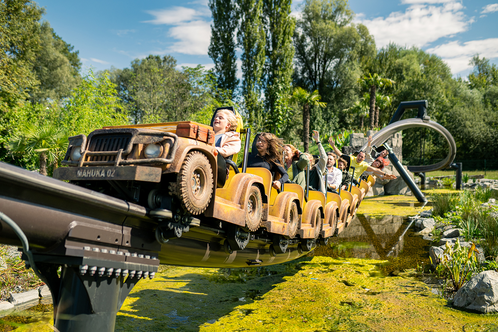 Mahuka à Walibi, une évasion spectaculaire au cœur d’Exotic Island ...